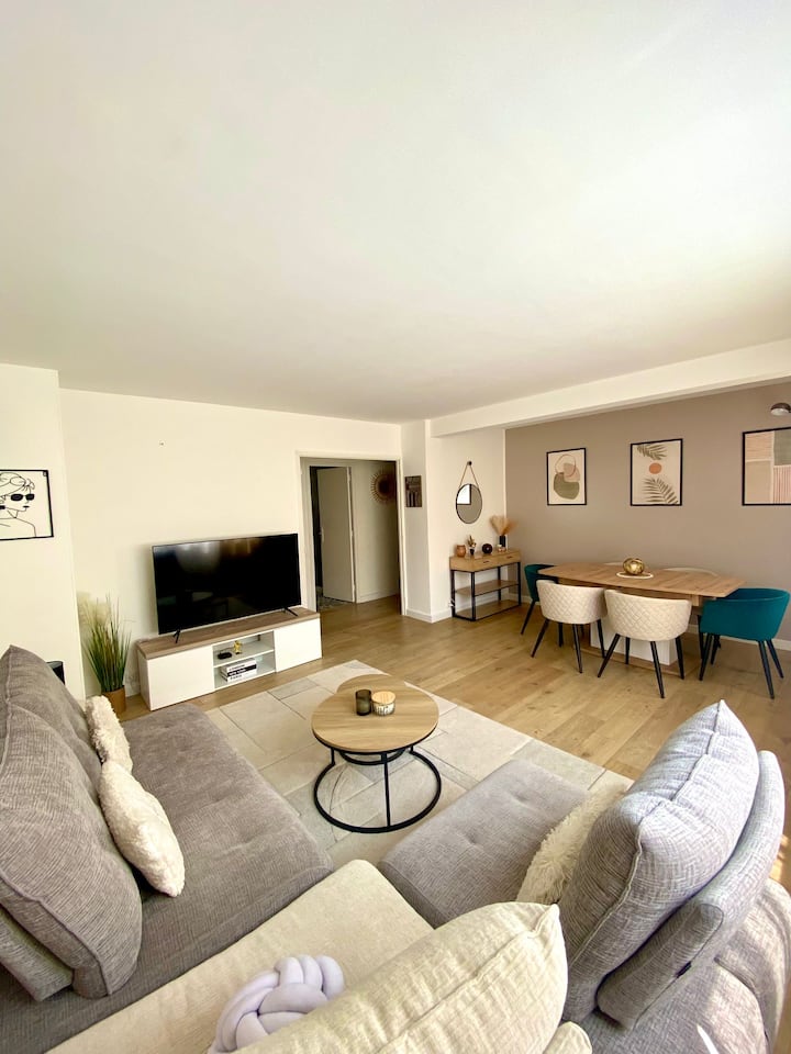 Cosy T3 Hyères – Plages, Centre, Parking Privé - Giens