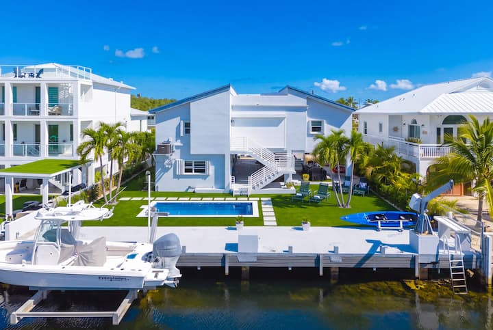 Keys Harbor: Waterfront, Private Dock, 20%off - Key Largo, FL