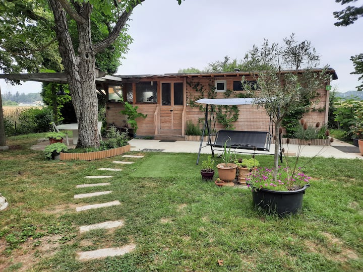 Mobil-home Avec Jardin Privatif - Revel