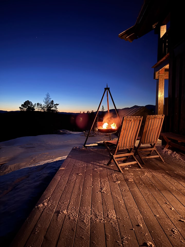 Hytte Med Flott Beliggenhet I Holtardalen, Rauland - Norway