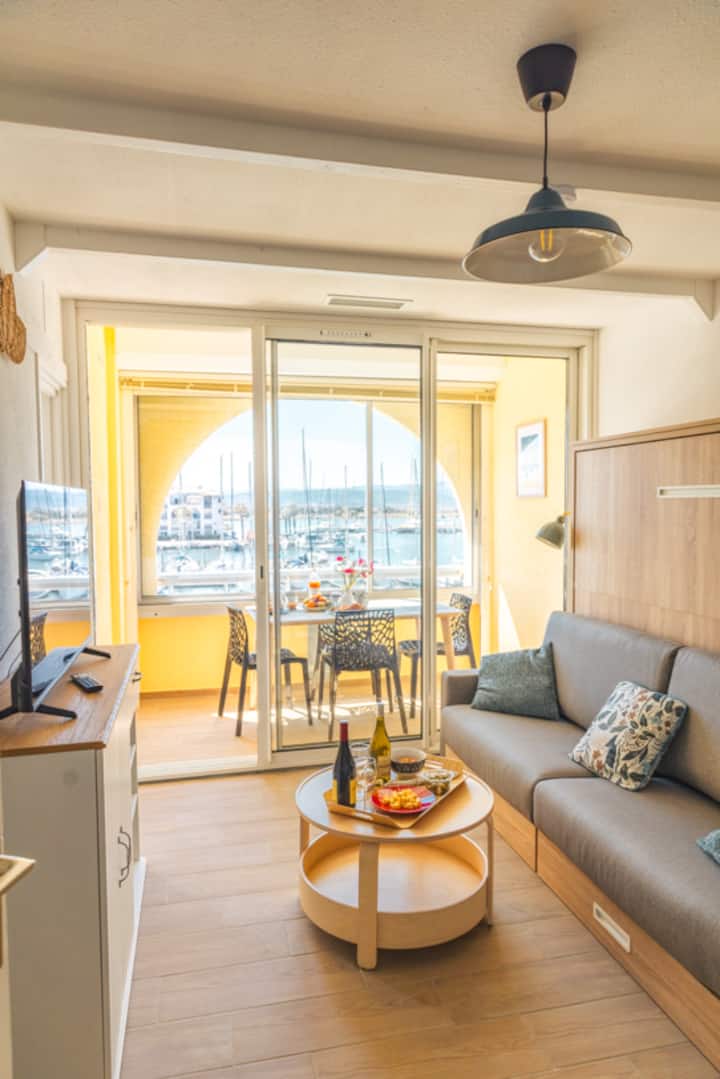 Terrasses Du Port *Vue Port* Clim *Wifi*parking* - Leucate