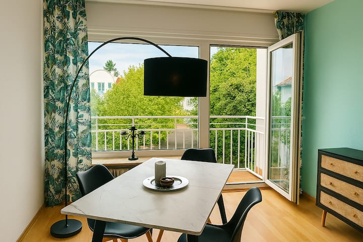 Elegante Designwohnung Mit Balkon | 15 Min Airport - Frankfurt pe Main