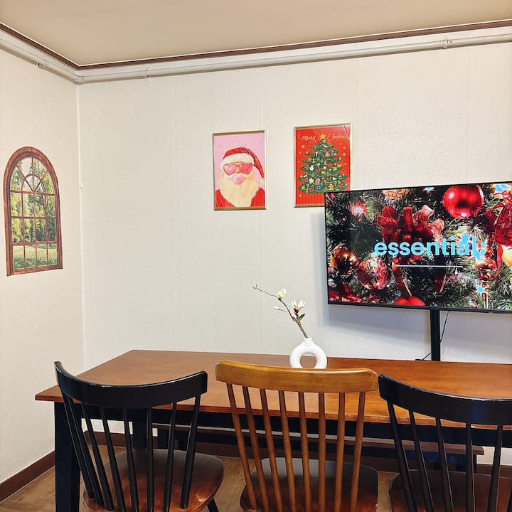 [Stayhoya] 명덕역 3분｜대구중심｜13시 퇴실｜무료주차｜11·12월 크리스마스 - 大邱