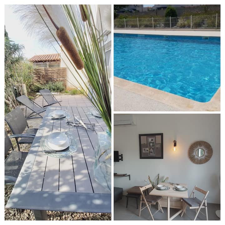 Charmante Villa 4 Pers. Moderne & Toute éQuipée - Vic-la-Gardiole