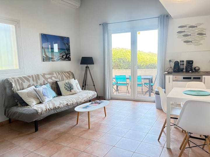 Appartement Ile Rousse Terrasse, Piscine, Plage - L'Île-Rousse