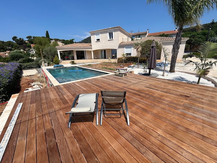 Maison 8 Personnes Vue Mer - Carqueiranne