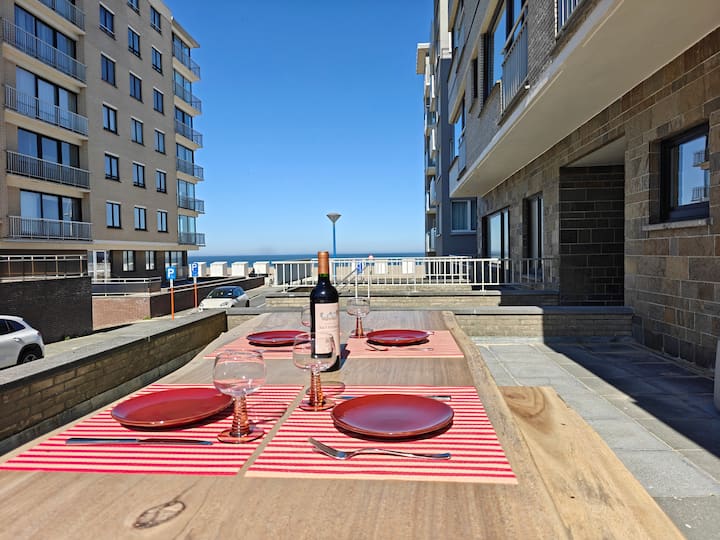 Appartement 2 Slpk Met Zeezicht - De Panne