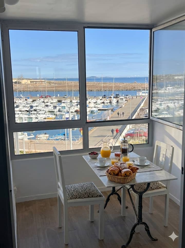 Appartement Vue Mer Au Cœur De Valras - Sérignan Plage