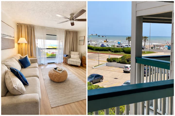 Cozy Galveston Beach Getaway W/balcony - Galveston, TX