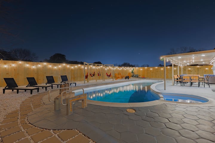 Villaverde 4brs/pool/gameroom/gym/houston/nrg - Houston, TX