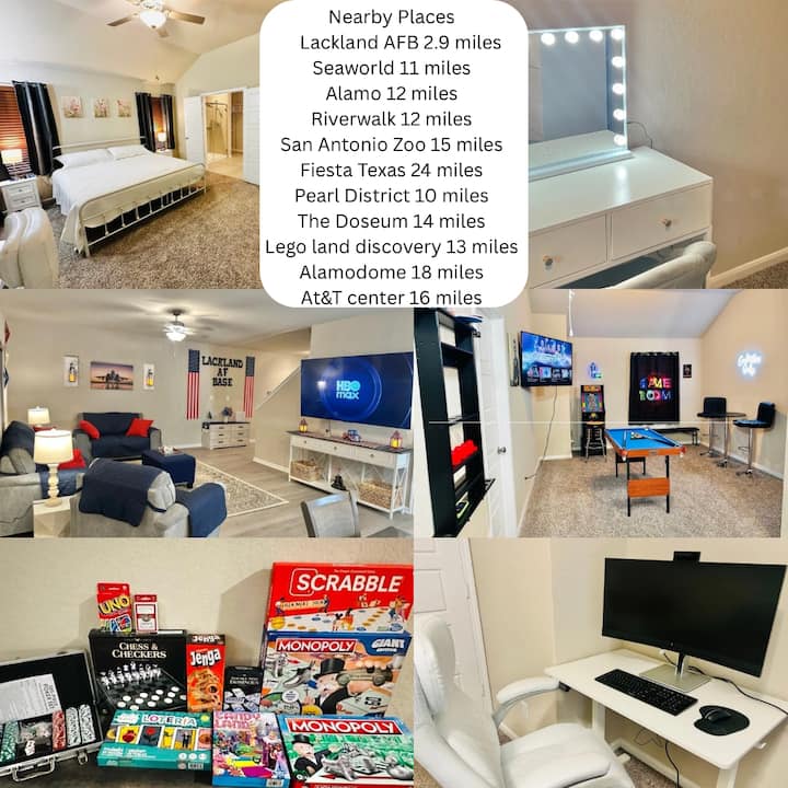 Pet Friendly-lackland Afb-seaworld-riverwalk - San Antonio, TX