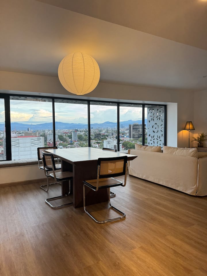 Superb Apt With Skyline Views To The City• Reforma - Mexico city, Mexico