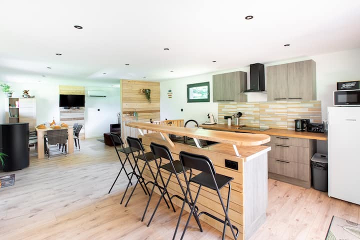 Chalet La Fôret Enchantée 3* Grand Jardin, Jacuzzi - Haut-Rhin