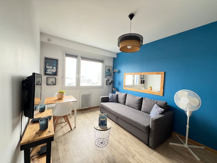 L’azur Du Dragon, Studio - ibis Styles Calais Centre