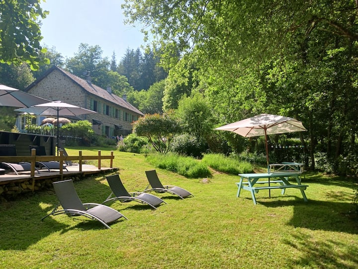 Moulin Sansonneche Gîte Loutre - Creuse