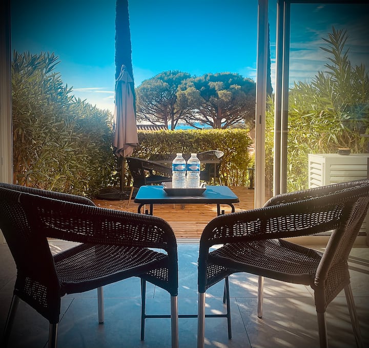 La Suite-piscine-voiles-stemaxime-golfsttropez-mer - Sainte-Maxime