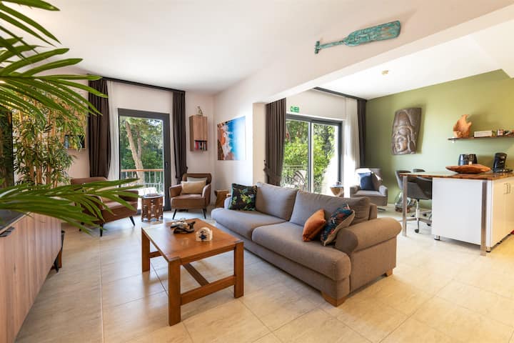 Sea View Apartment • Pool • 3 Min Walk To Beach - Kalkan