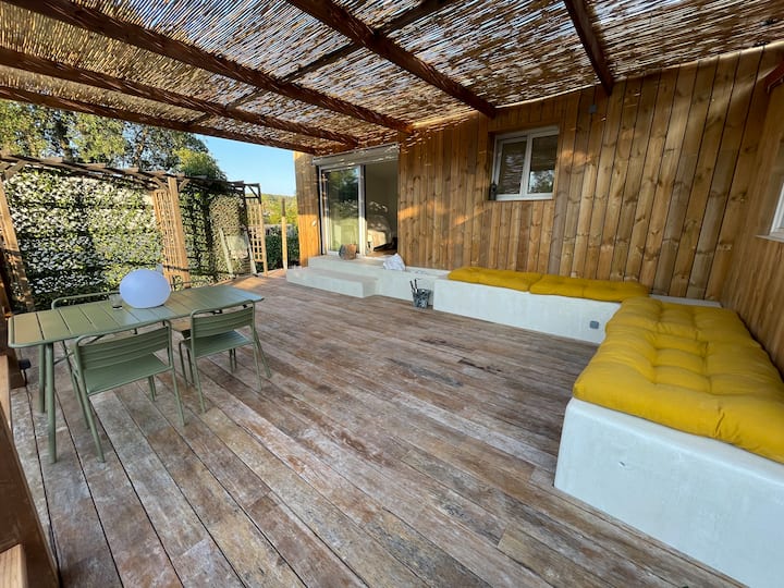 Chalet Au Calme Avec Piscine - La Crau