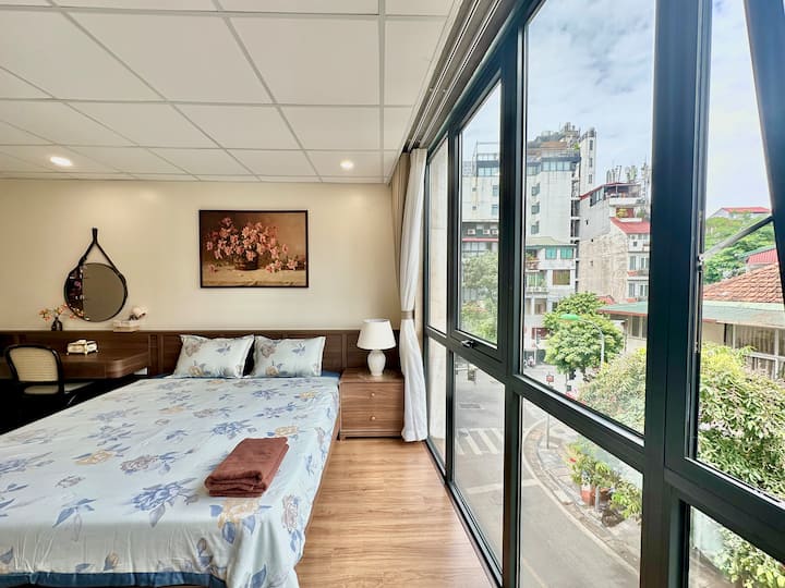 City View/old Town Center/elevator/free Laundry - Hanoi