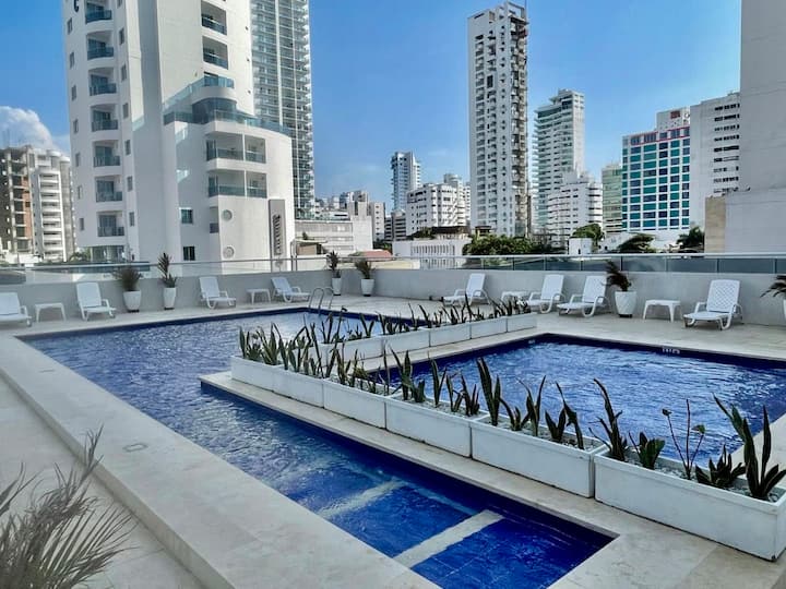 Apartamento Playa De Boca Grande - Cartagena