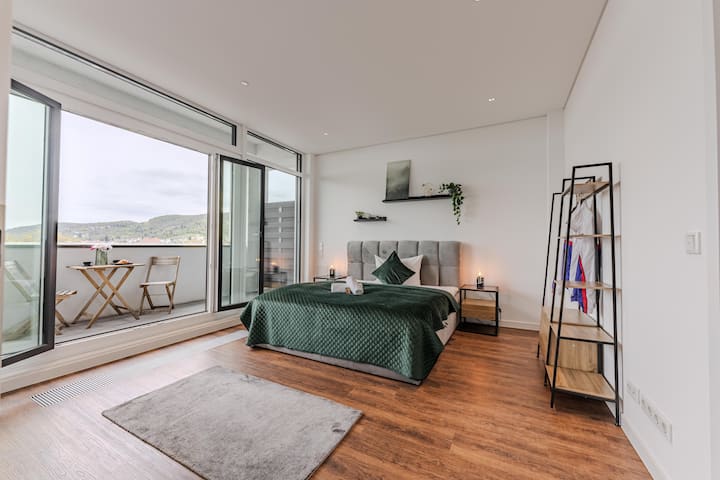 Schlossberg Residences: 3-glocken Design-penthouse - Weinheim