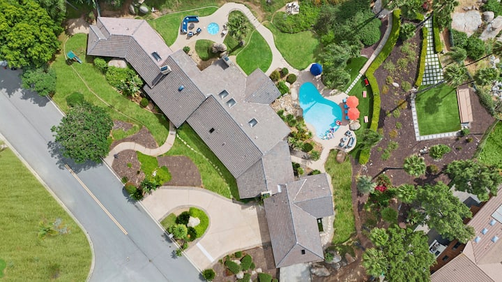 Luxury Hilltop Estate | Resort Pool + Sunset Views - Jamul Casino