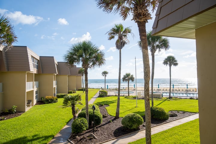 Renovated Beach Condo, Pool, Bbq | Coquina B202 - Crescent Beach, FL