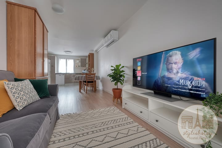 Cocon Calme – Paris & Disney Rer 1 Min - Neuilly-sur-Marne