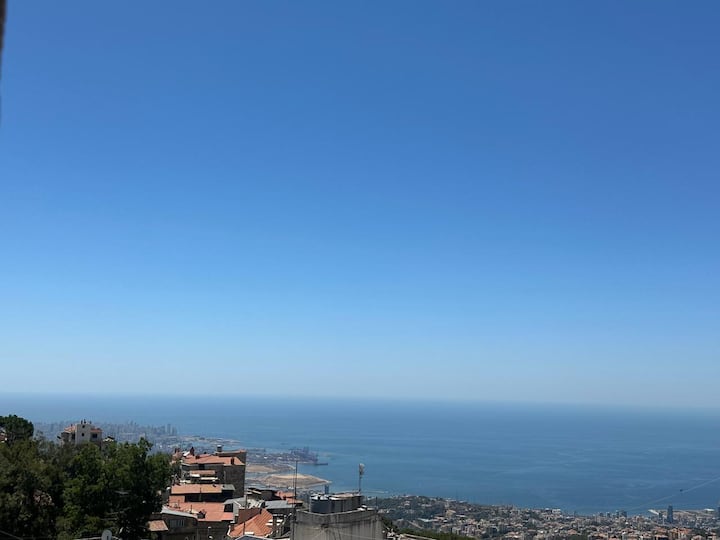 Mini 1br Studio | Central Broumana W/ Sea View - Liban