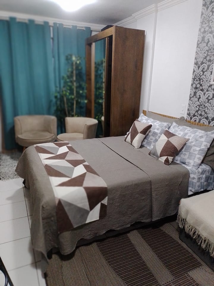 Mini Loft Aconchegante Centro Curitiba. - Curitiba