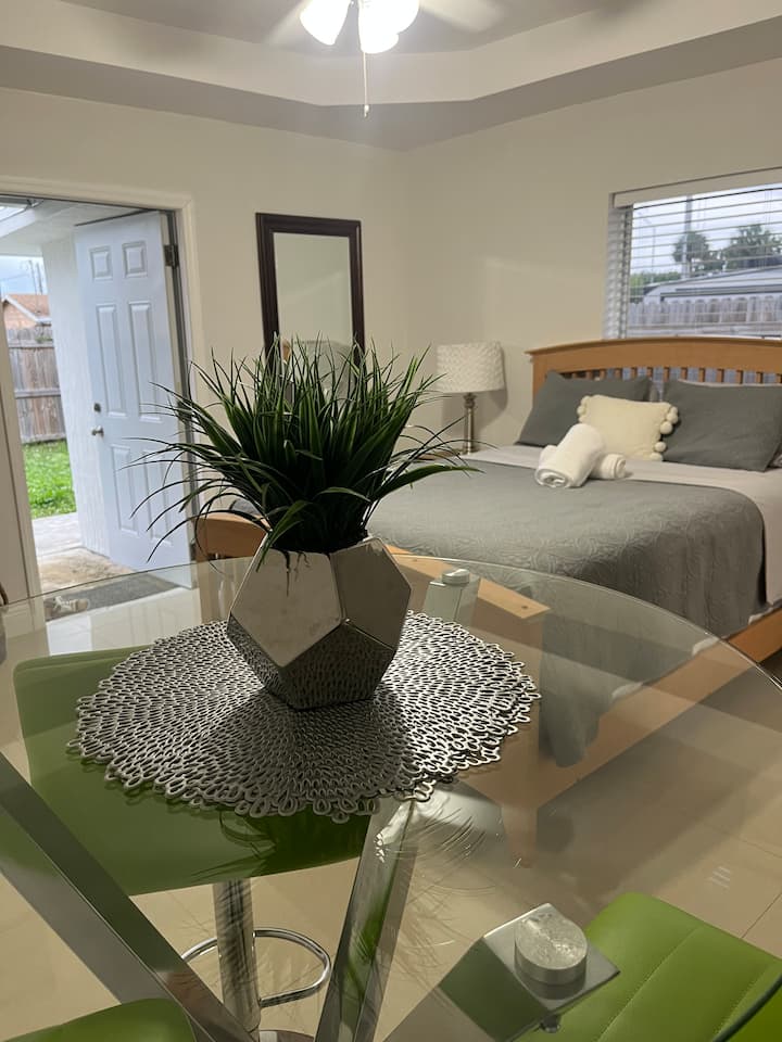 Cozy Studio Near Airport & Shops. Apt A - Palm Springs, FL