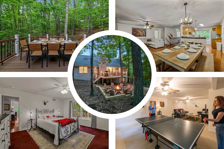 Cozy Cabin W/ Firepit, Outdoor Dining & Game Room - Massanutten, VA