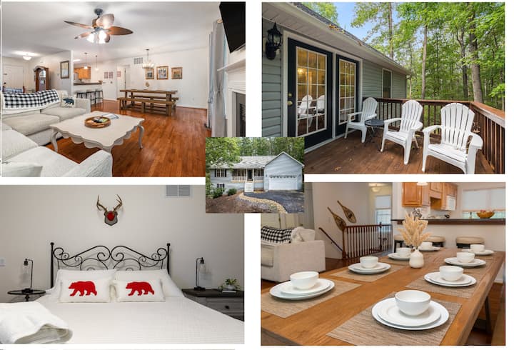 Massanutten Fall Escape | Spacious 4br Deck Games - Massanutten, VA