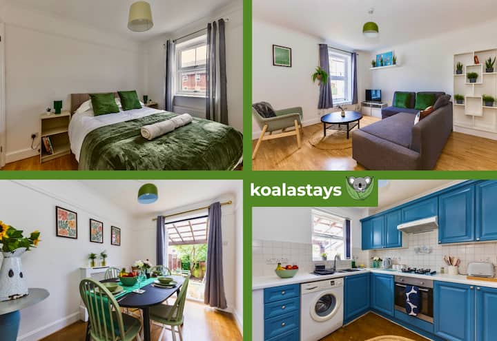 Stylish House: Sleeps 7, Fast Wifi & Free Parking - Surbiton