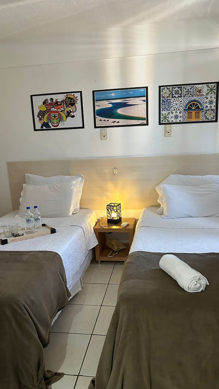 Flat4 Praia Acolhedor Perto De Tudo - São Luís