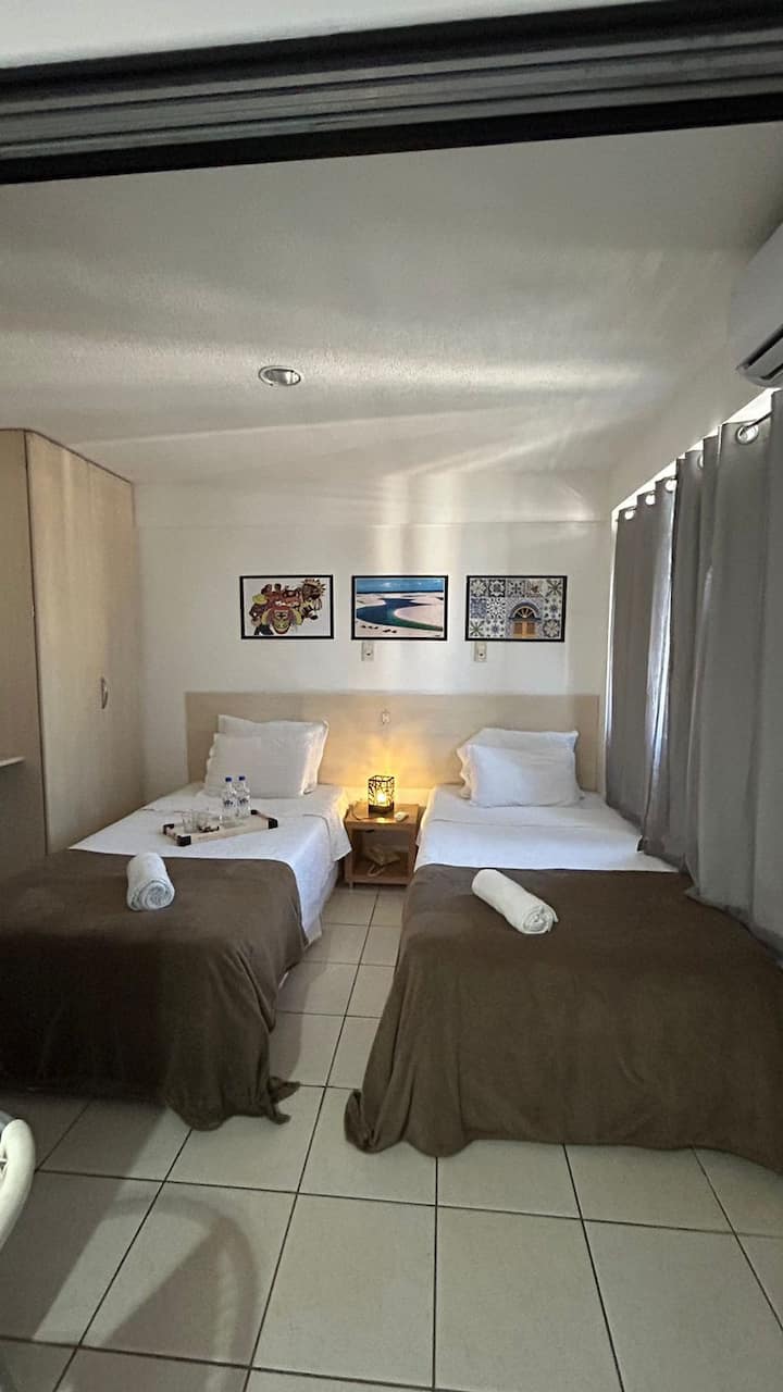 Flat Na Praia Ponta D'areia 4 - São Luís