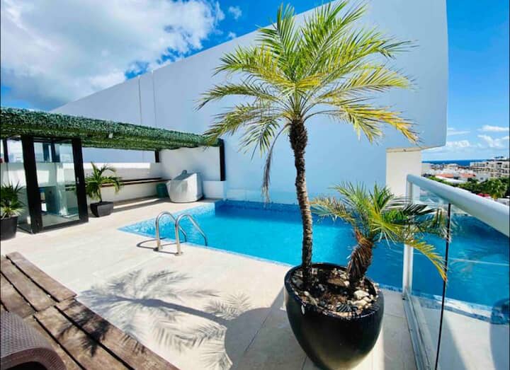 Mamitas Beach Area Stylish Downtown Condo - Playa del Carmen