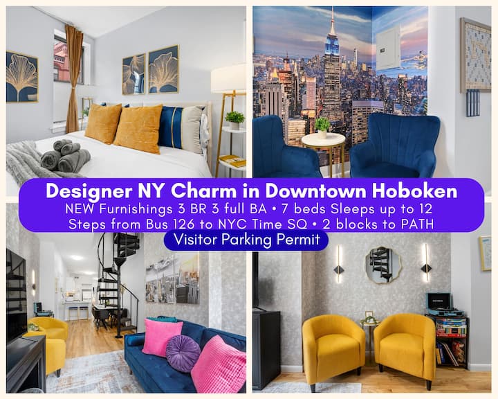 Sleeps 12 • 3br 3 Fullba• Parking Pass • Ny Charm - Manhattan, NY