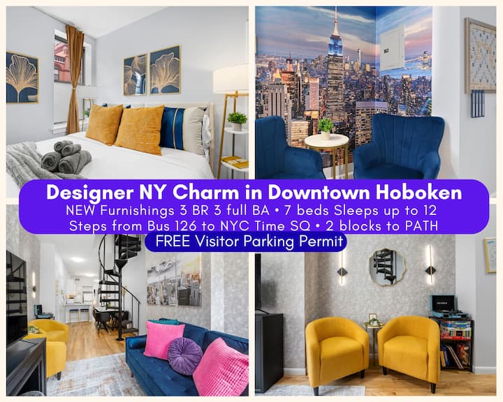 Sleeps 12 • 3br 3 Fullba• Parking Pass • Ny Charm - Manhattan, NY