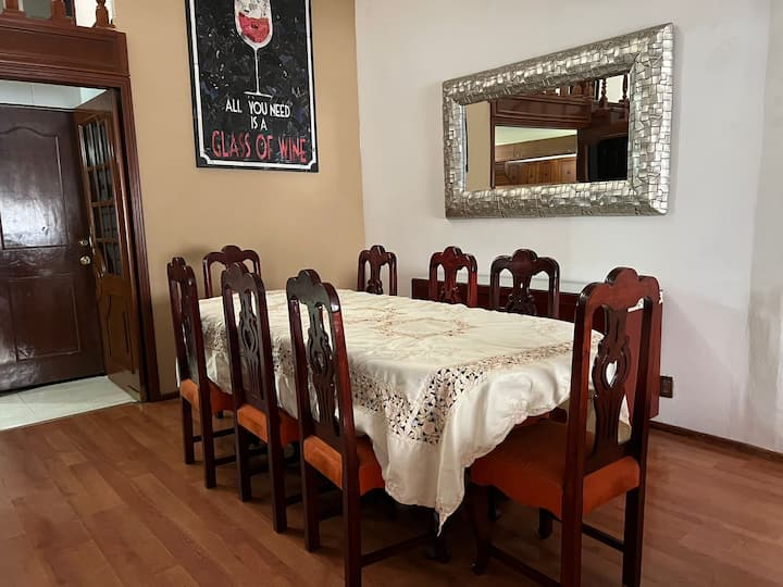 Amplia Casa, Céntrica Acogedora. - Puebla