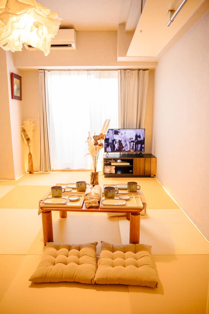 和式旅館,名古屋站附近,地下鉄徒歩3分・最大4名(建議住2~3人) - Nagoya