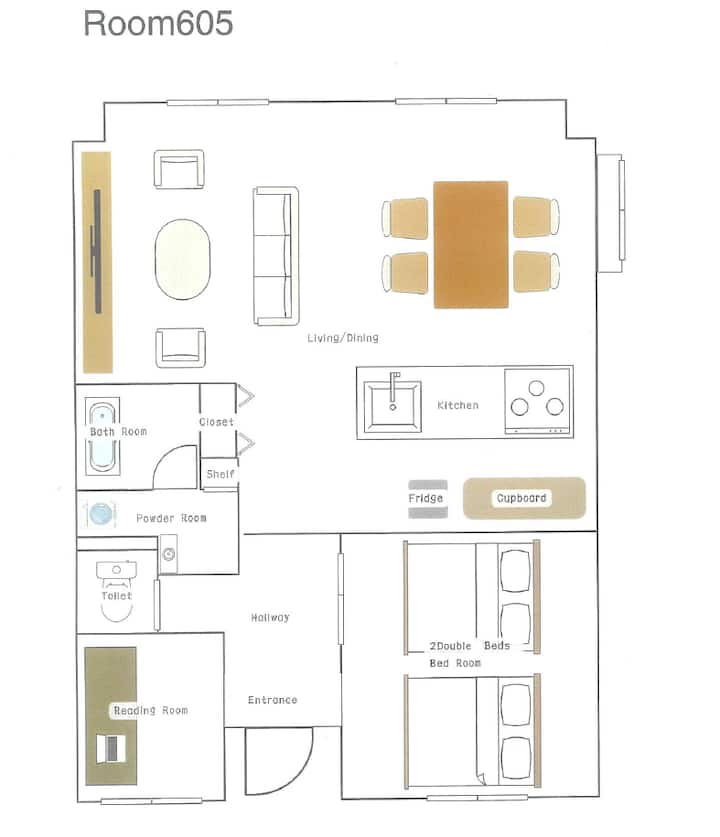 Nomades Bienvenus | ÉCrans Apple Fournis | 62 M² - Hamamatsu