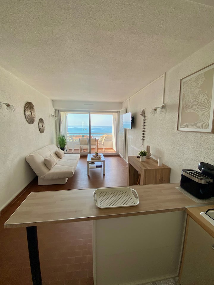 Superbe T2 Vue Mer Et Port Entièrement Rénové - Palavas-les-Flots