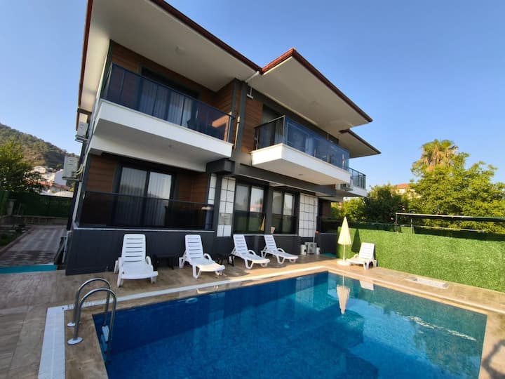 Muğla Ortacada 1+1 Havuzlu Daire - Dalaman