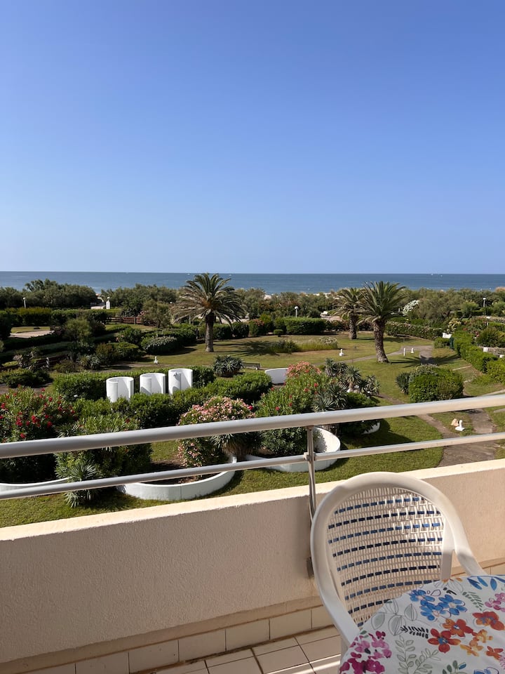Appart Vue Mer Avec Parking - La Grande-Motte