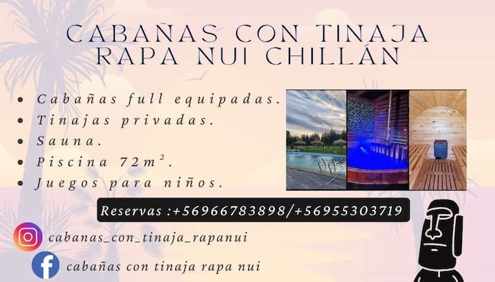 Cabañas Con Tinaja Chillan - San Carlos, Chile