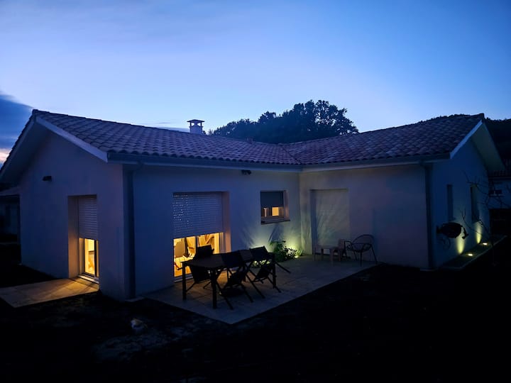 Maison Design Avec Piscine - Landes