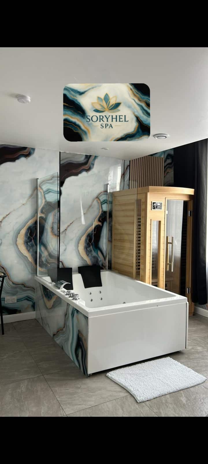 Spa Privé Sauna Jacuzzi + Lit - Tourcoing