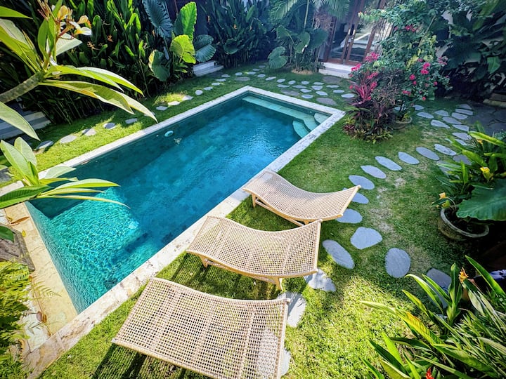 4 Bdr - Nk Villa Petitenget Arty Jungle 10 Guests - Seminyak