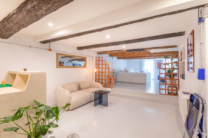 Le Loft Industriel / King Size Bed + Baignoire - Marsiglia